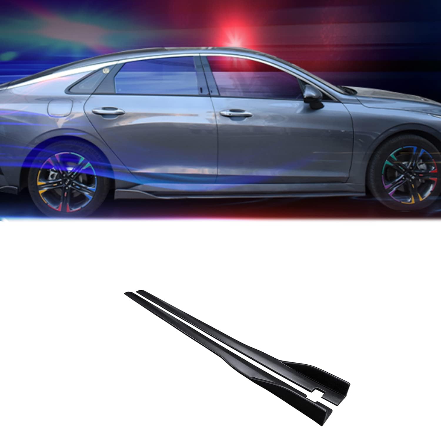 Amazon.com: Hyorabyn Body Styling Side Skirts for Kia K5 Optima DL3 ...