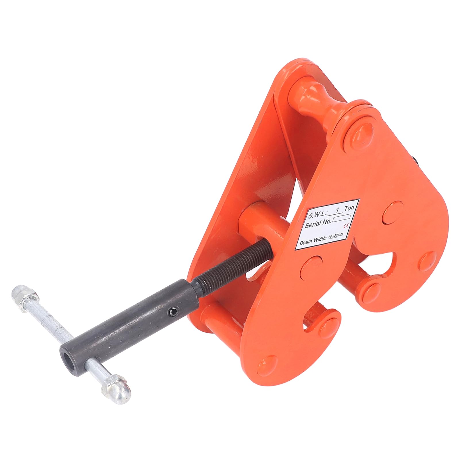 Snapklik.com : Vertical Beam Clamp Alloy Steel 2200LBS Capacity Lifting ...