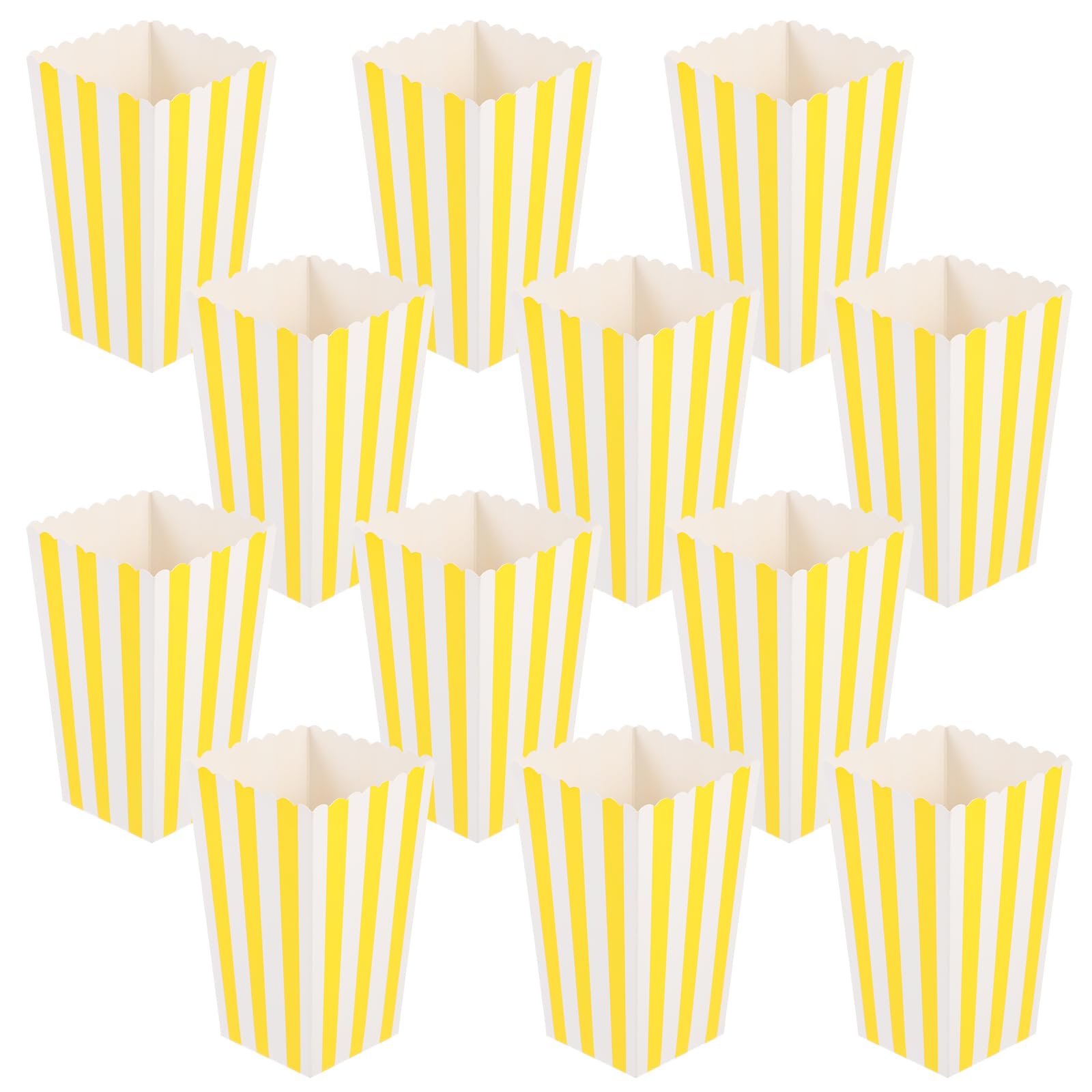 Amazon.com: ABOOFAN 12pcs Paper Open-top Popcorn Box, Mini Movie Night ...