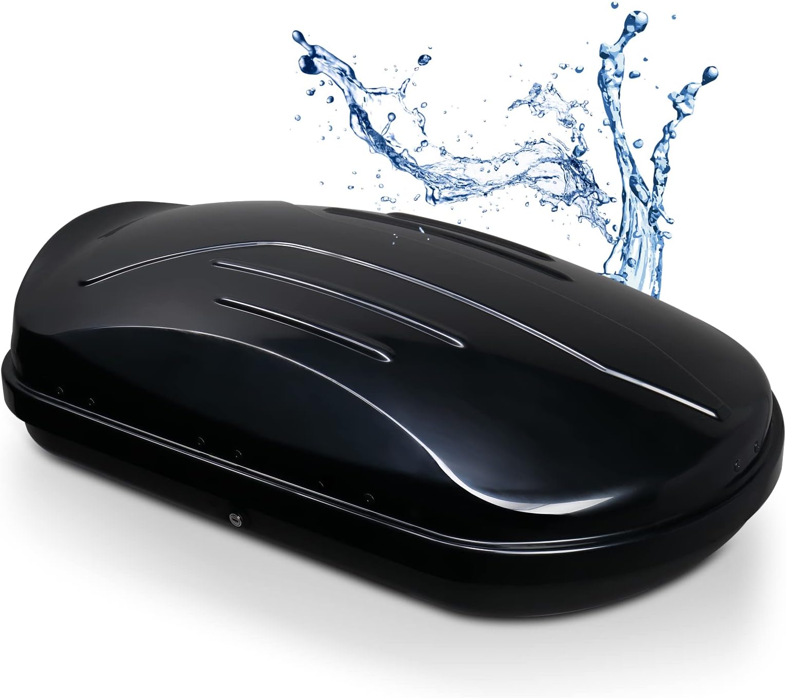 Amazon.com: DNA MOTORING Rooftop Cargo Box Carrier Lockable Heavy Duty ...