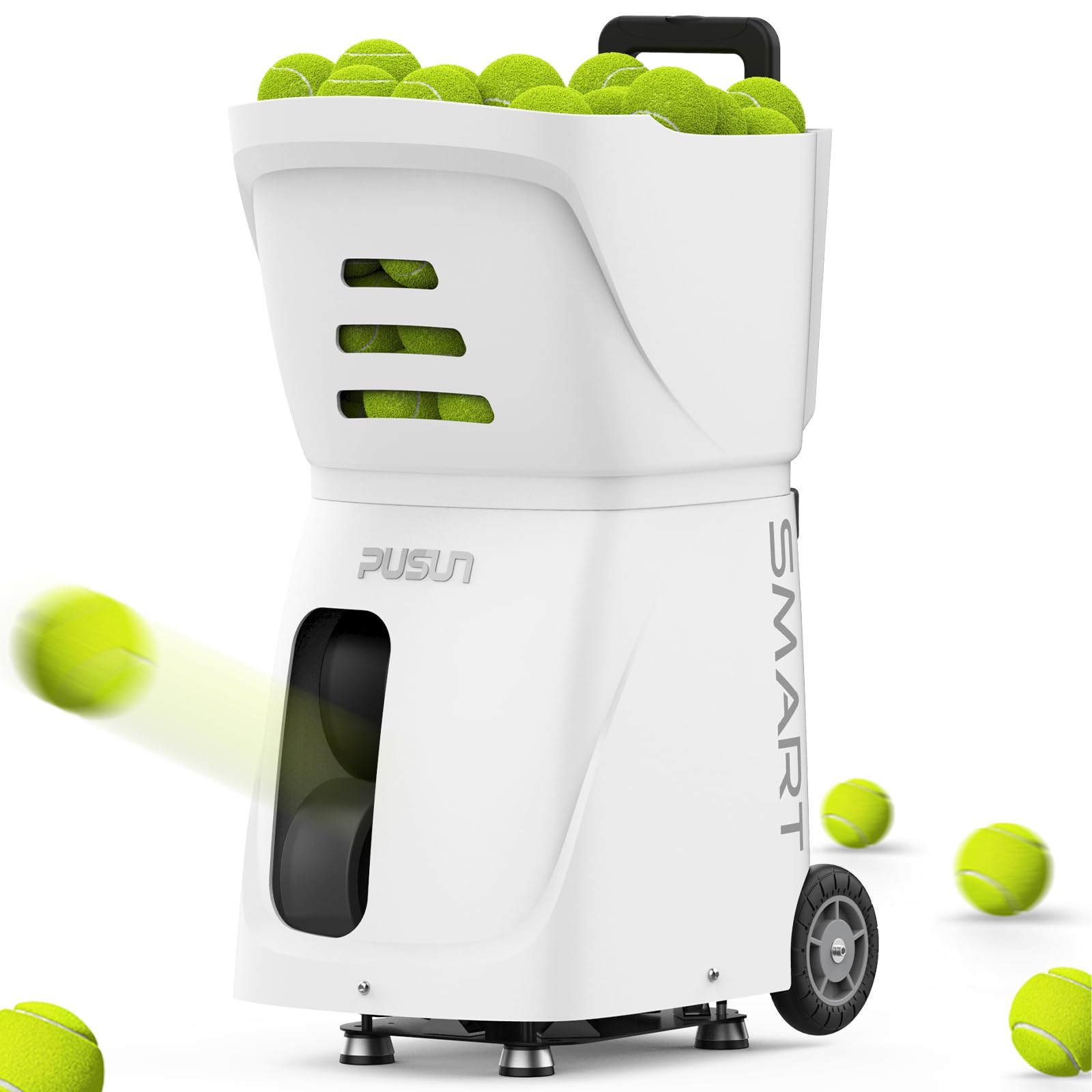 Buy PT-Smart Tennis Ball Machine - Automatic Portable Tennis Ball ...