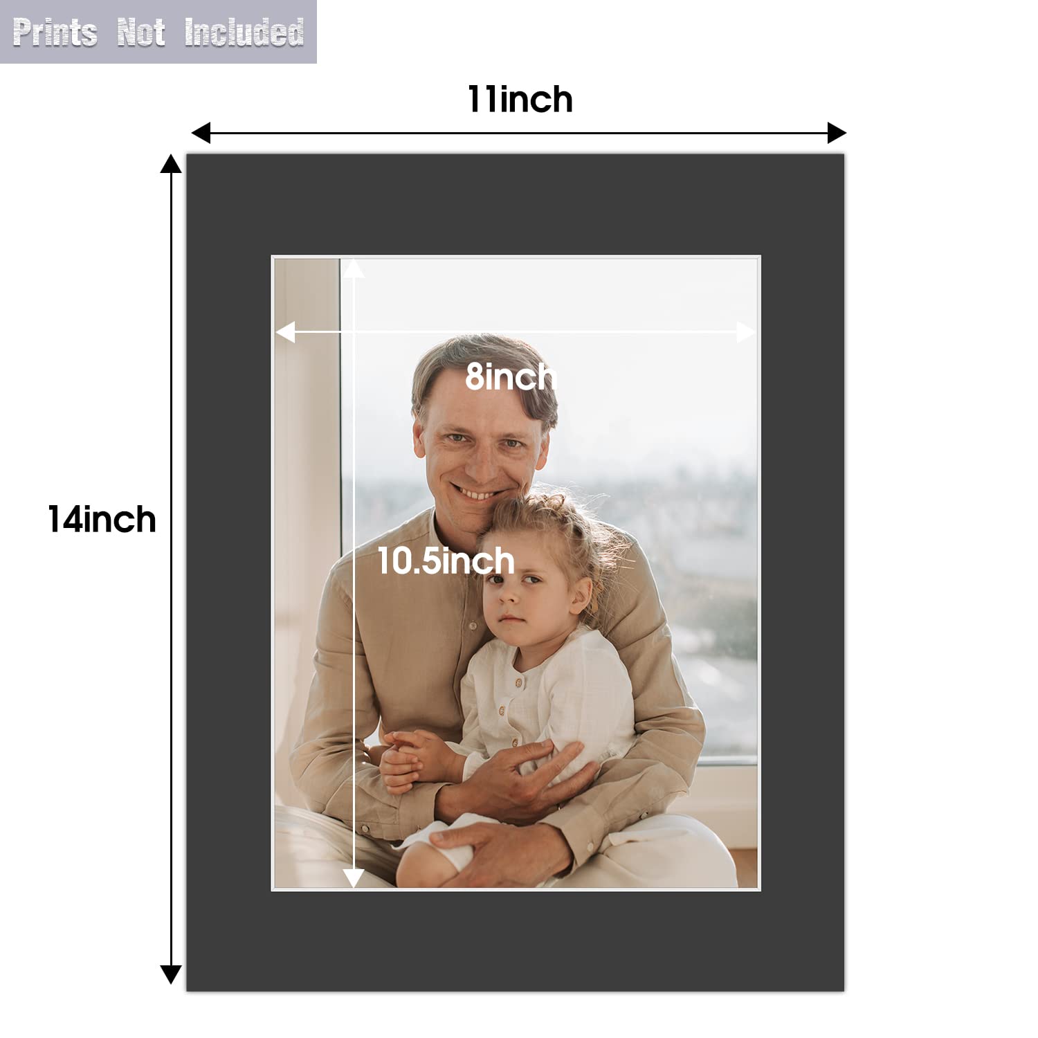 Snapklik.com : Golden State Art, Acid Free, Pack Of 50, Black Pre-Cut ...