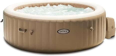 Intex Whirlpool, Beige, Ø 196 x 71 cm : Amazon.de: Garten