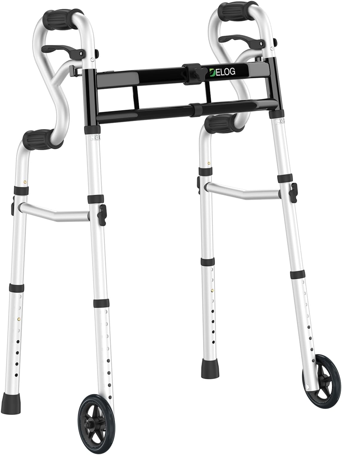 Amazon.com: Delog Narrow Folding Walker for Seniors, 3 in 1 Folding ...