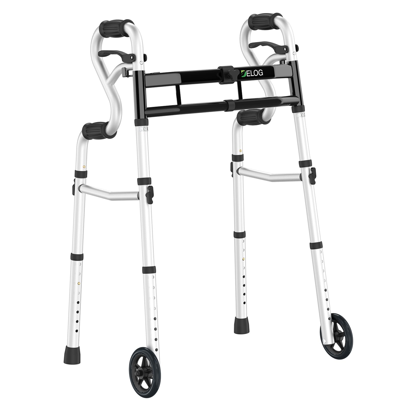 Amazon.com: Delog Narrow Folding Walker for Seniors, 3 in 1 Folding ...