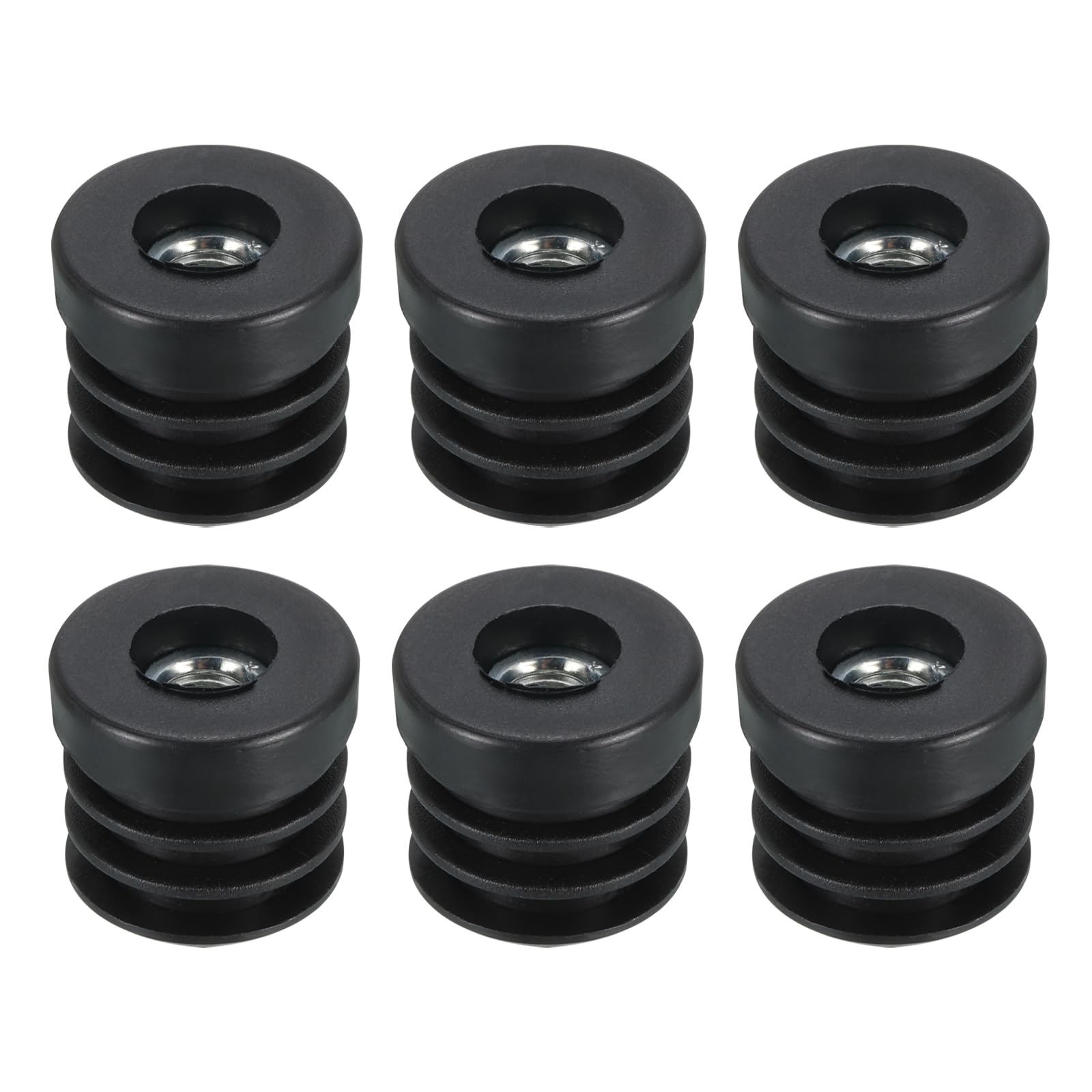 Amazon.com: uxcell 6Pcs Inserts for Round Tubes with M8 Thread, for ...