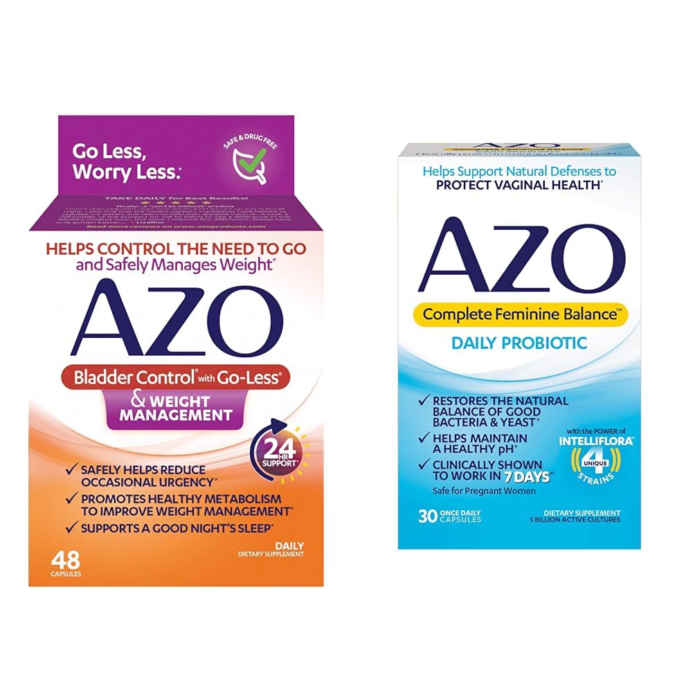 Amazon.com: AZO Bladder Control with Go-Less® & Weight Management ...