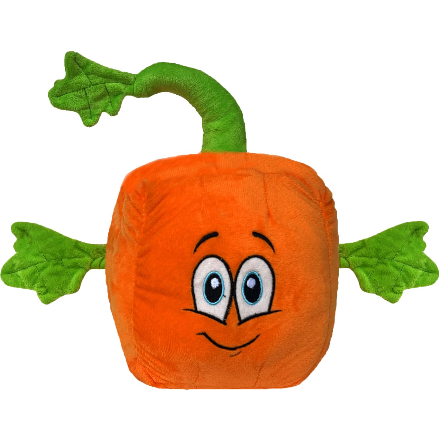 Amazon.com: New 12inch Cute Square Pumpkin Plush Toy, Halloween Pumpkin ...