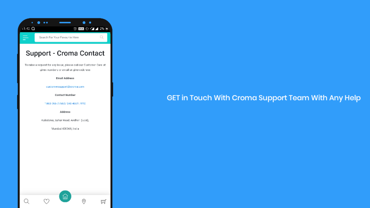 Croma Electronics Store Coupon - App on Amazon Appstore