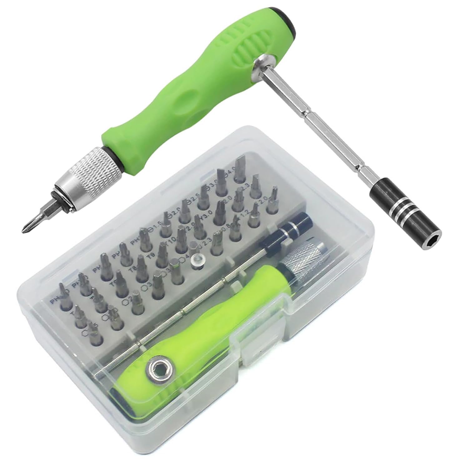 32 in 1 Interchangeable Multipurpose Mini Screwdriver Set Magnetic Slot ...