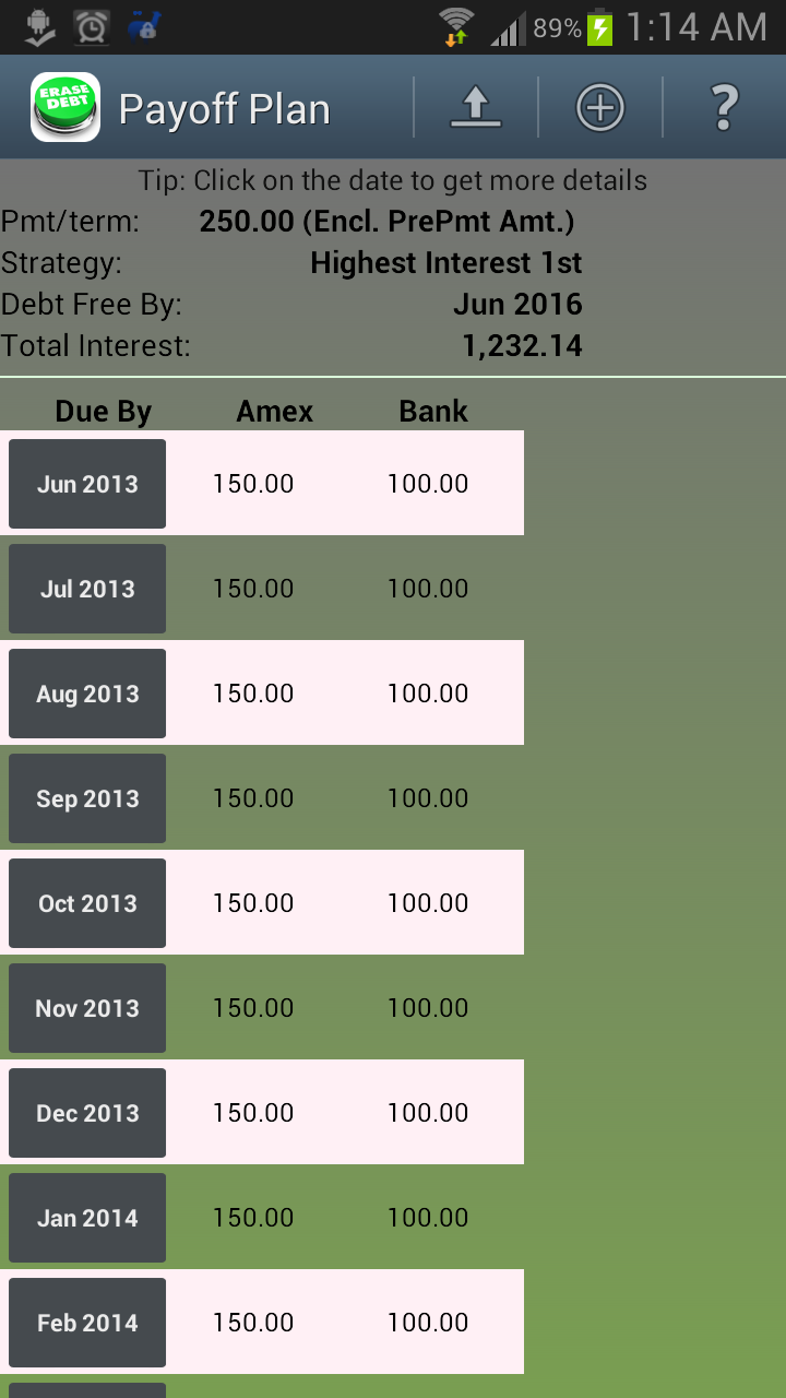 Debt Payoff Planner Lite - App on Amazon Appstore