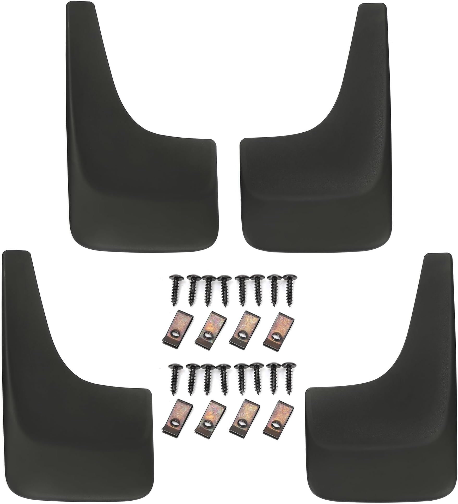 Amazon.com: ECOTRIC Mud Flaps Splash Guards Compatible with 2001-2014 ...