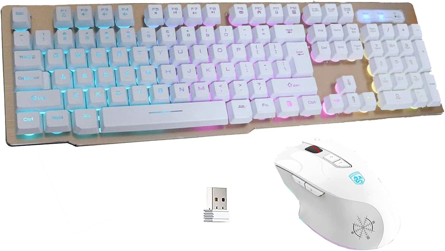 Amazon.com: MK500 Wireless Keyboard and Mouse Combo, Ergonomic Full ...