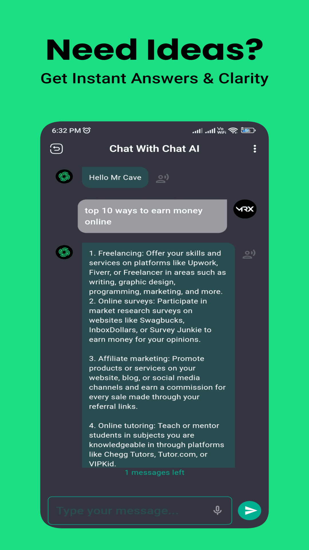 Chat AI - AI Assistant Chatbot - App on Amazon Appstore