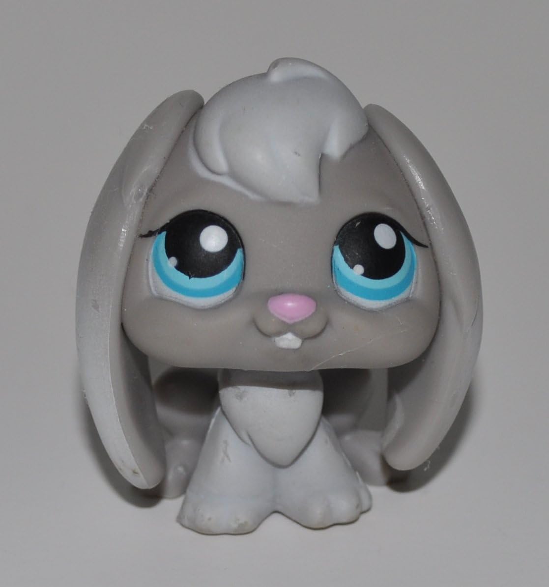 Amazon.com: Rabbit #346 (Grey, blue eyes) - Littlest Pet Shop (Retired ...