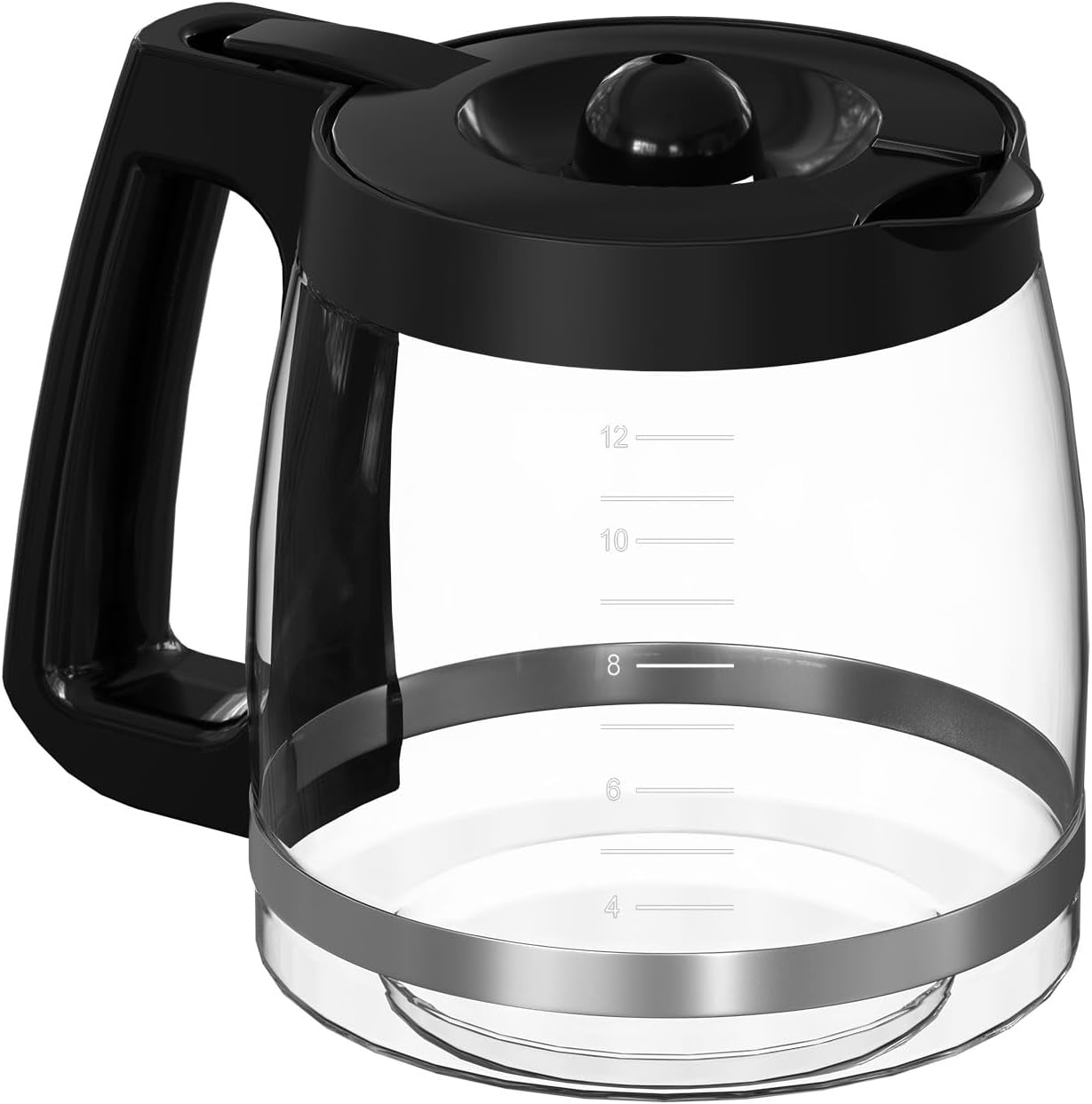 Maceta de repuesto para jarra de vidrio de 12 tazas, compatible con ...