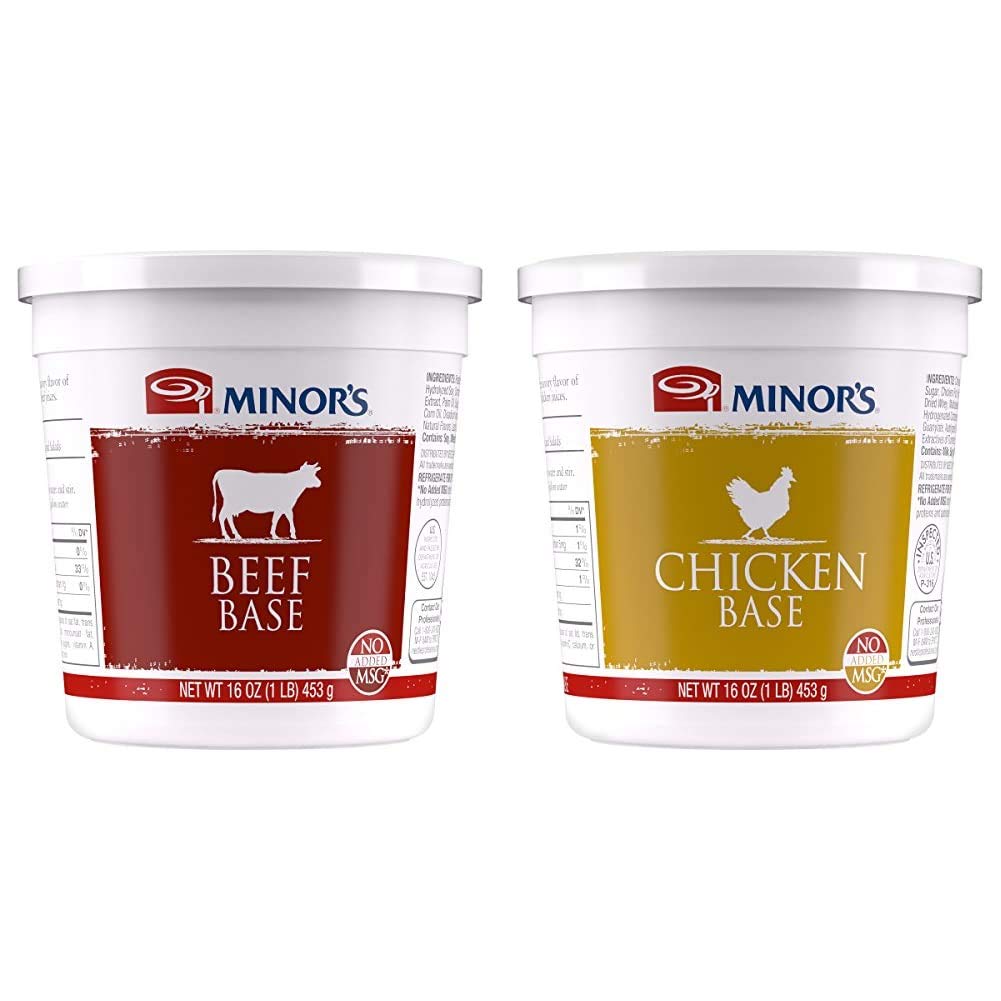 Amazon.com : Minor's Beef and Chicken Bases and Stocks, Great for Soups ...