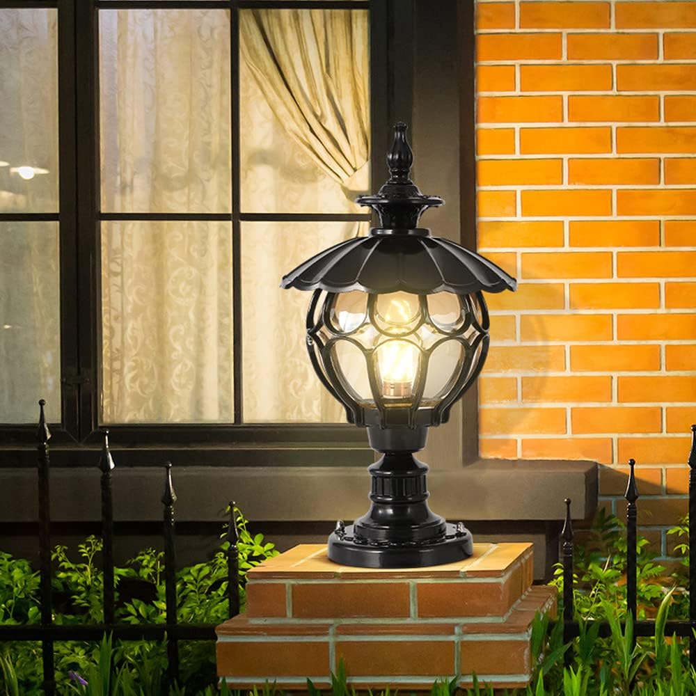SLAWA Victorian Farmhouse Post Lights Multi-Style Outdoor Column Post ...