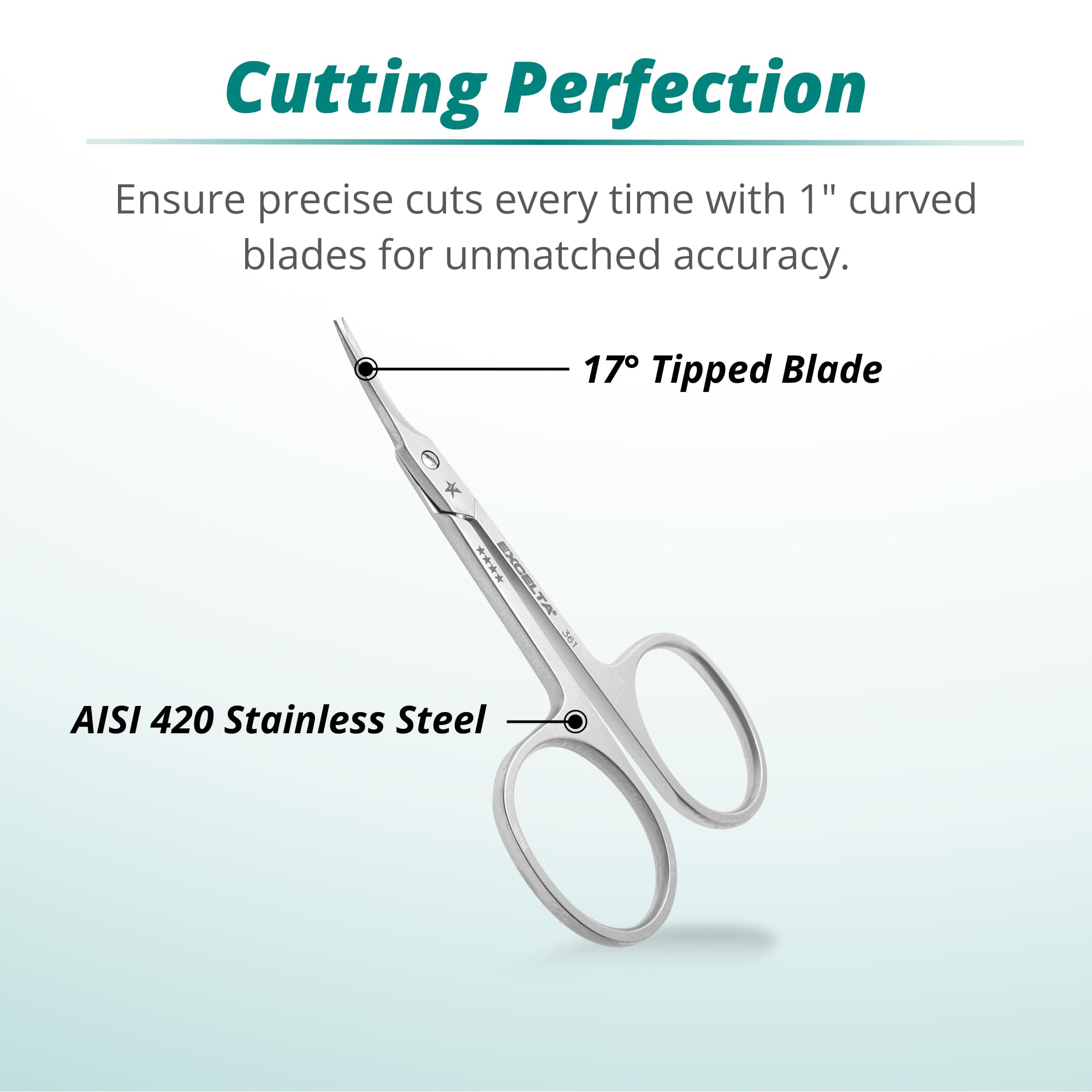 Snapklik.com : Premium-Grade Stainless Steel Scissors, Curved Blades ...