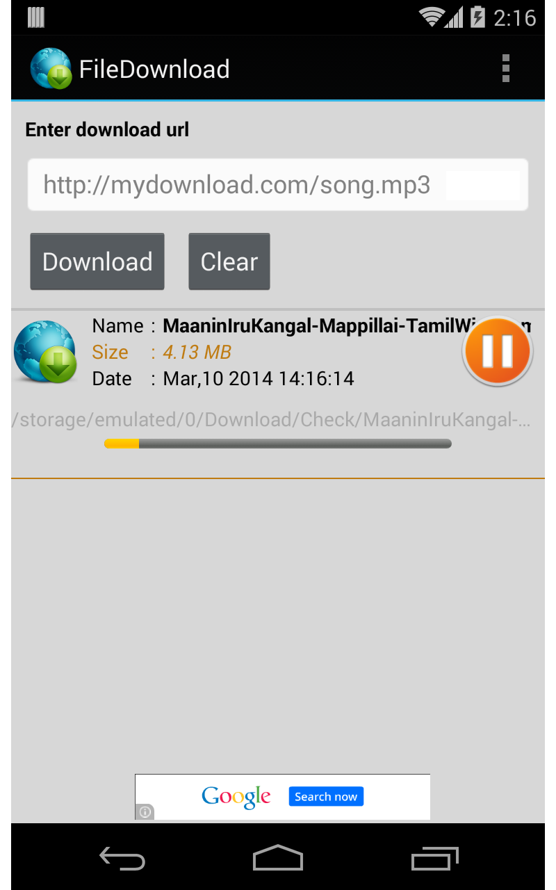 Filedownloader - App on Amazon Appstore