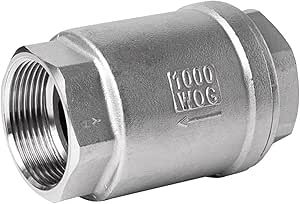 Horizontal Female Thread One Way Check Valve, Vertical Check Valve H12 ...