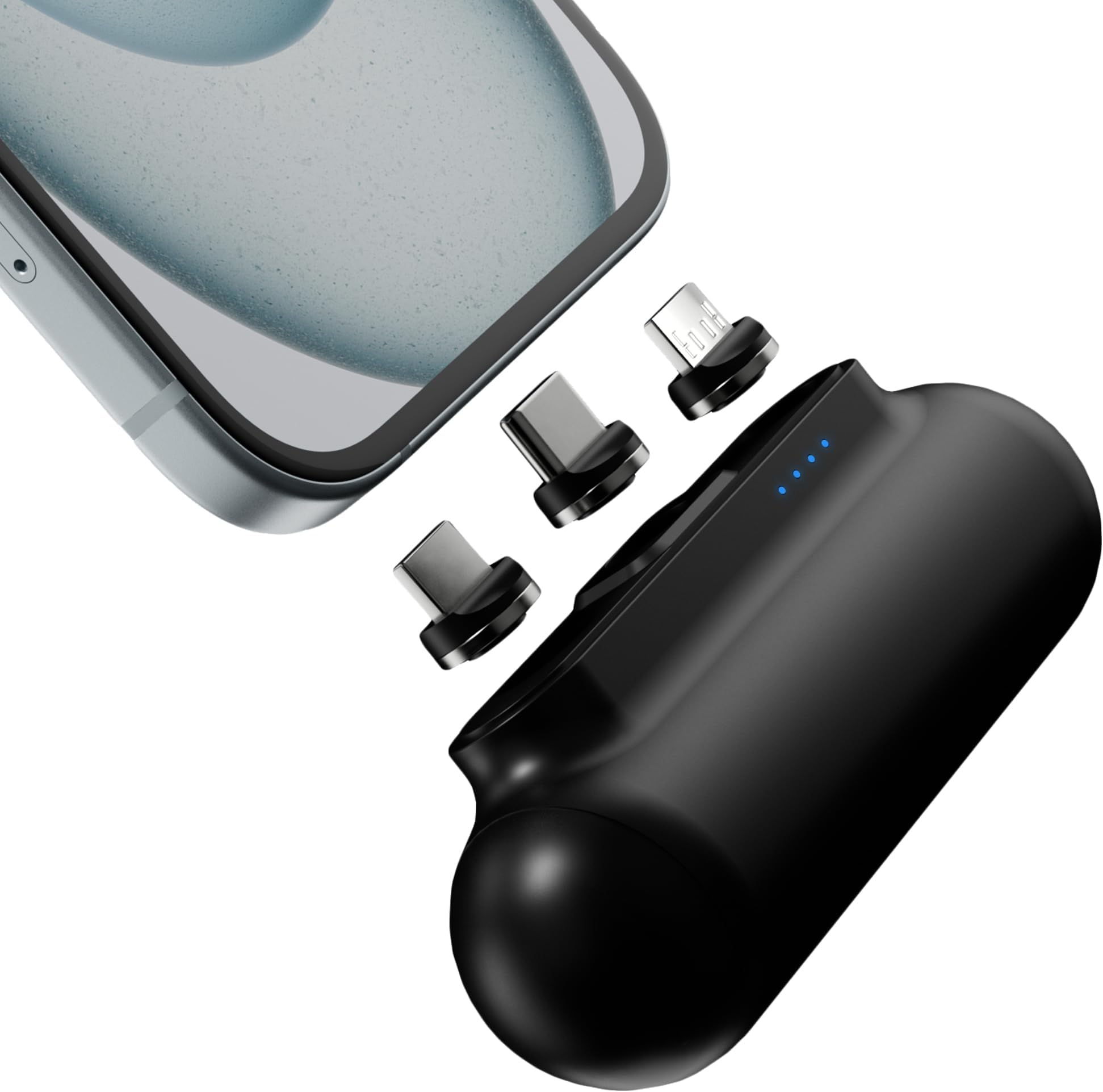 Amazon.com: Statik Snap-N-Charge Mini Portable Charger for iPhone ...