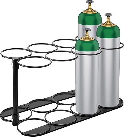 Amazon.com: Tellegloww Oxygen Tank Holder 4.5" Diameter Oxygen Cylinder ...
