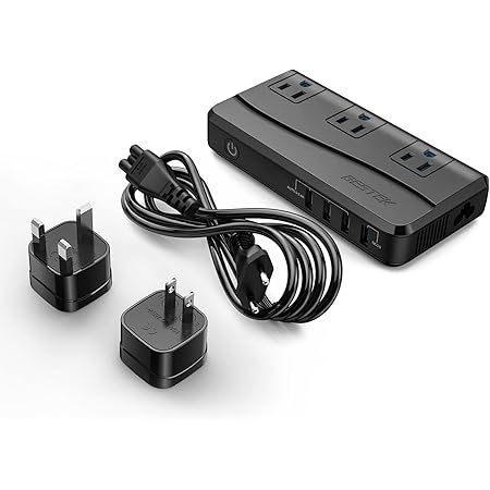 Amazon.com: BESTEK Universal Travel Adapter 220V to 110V Voltage ...