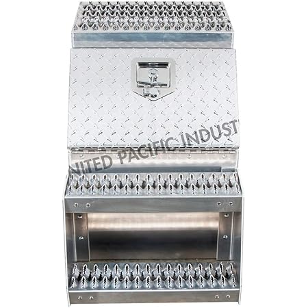 Amazon.com: Heavy Duty Aluminum Semi Truck Side Storage Saddle Step Box ...