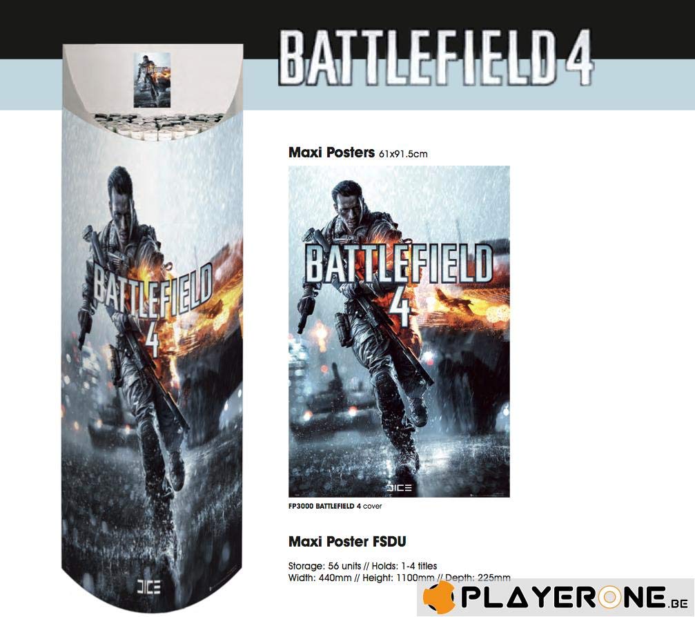 Holding Battlefield 4 Case