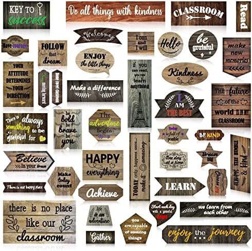 Amazon.com: 43 Pcs Growth Mindset Posters School Classroom Bulletin ...