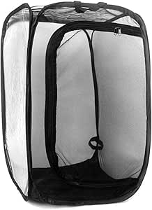 Amazon.com: Butterfly Net Enclosure Butterfly Habitat Cage Caterpillar ...