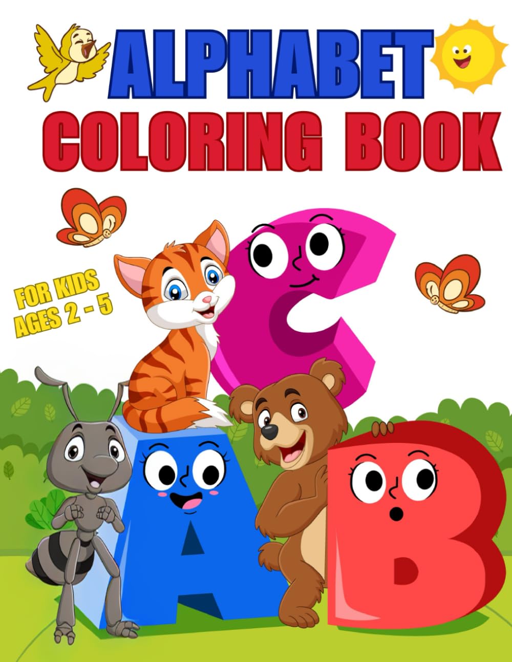 Amazon.com: Alphabet Coloring Book For Kids Ages 2 - 5: Unlocking ...