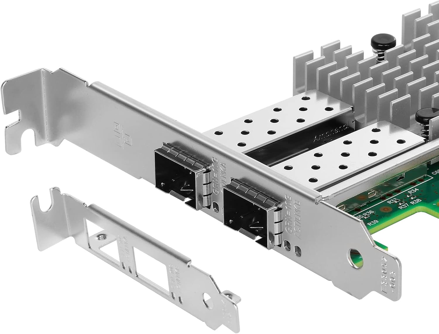 Euqvos 10gbe Network Card for Intel X520-DA2/ X520-SR2-82599ES Chip ...