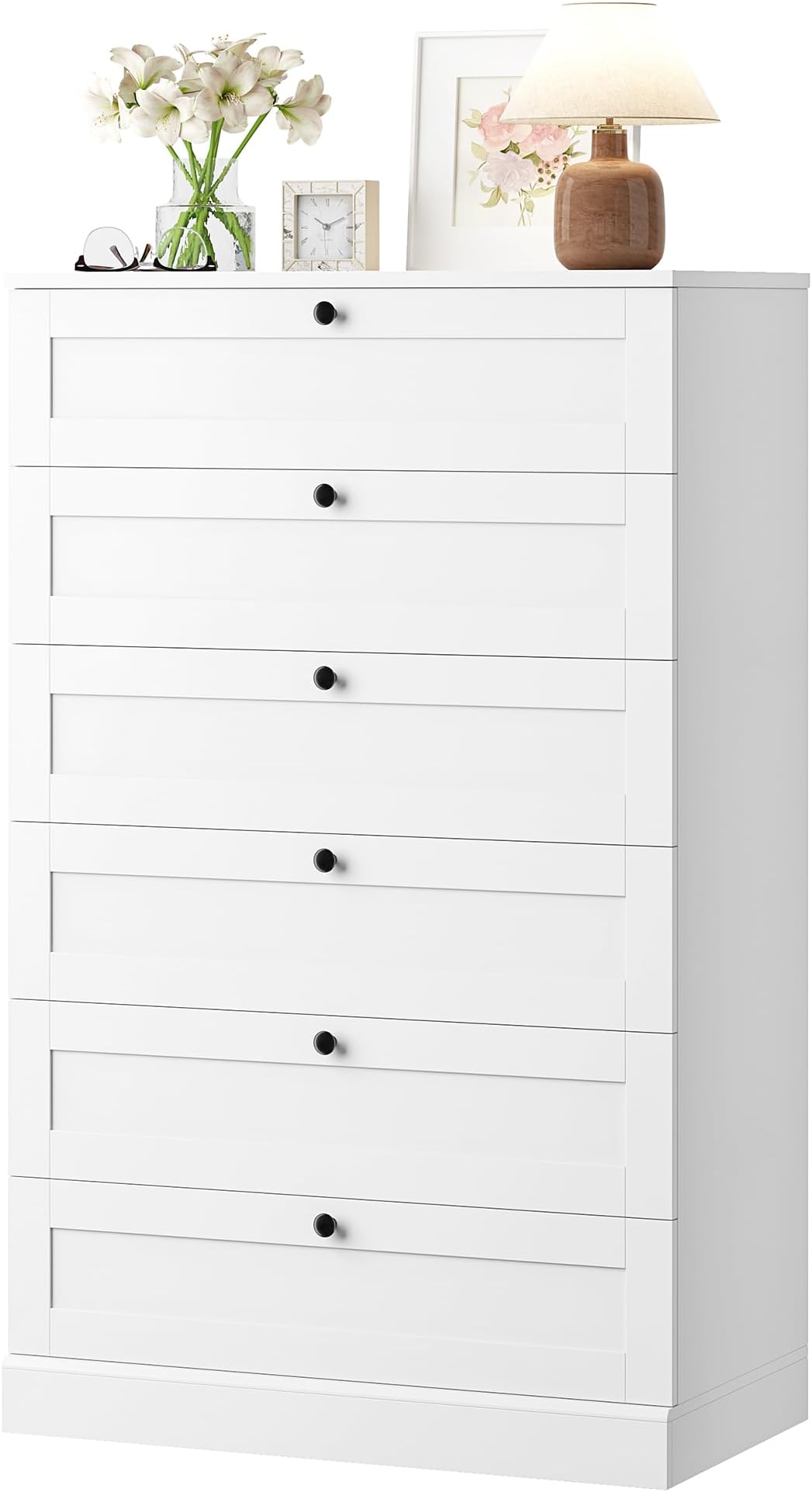 Amazon.com: EPHEX Tall Dresser for Bedroom, Modern Vertical 6 Drawer ...