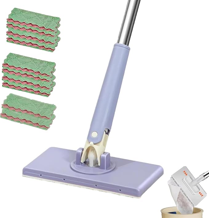 Amazon.com: The Zero-Touch Mini Mop, 2026 Upgraded Snap Grip Mini Mop ...