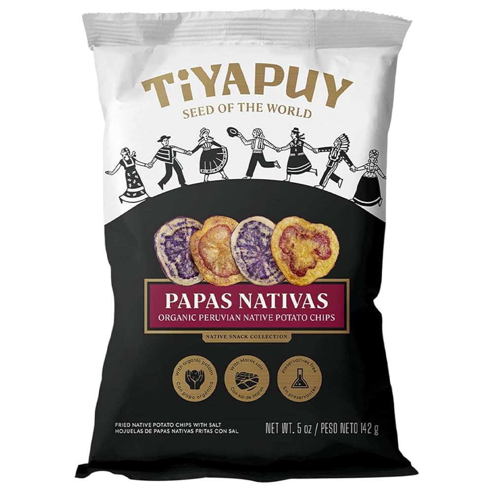 Buy Tiyapuy Mixed Chips 142g / Peruvian Native Potato Chips, Colourful ...