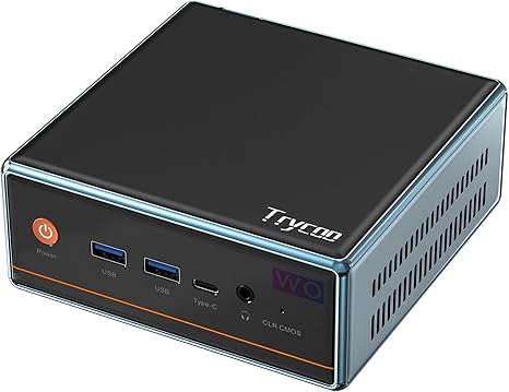 Amazon.com: Trycoo Mini PC AMD Ryzen 5 5500U(4.0GHz) Mini Processors ...