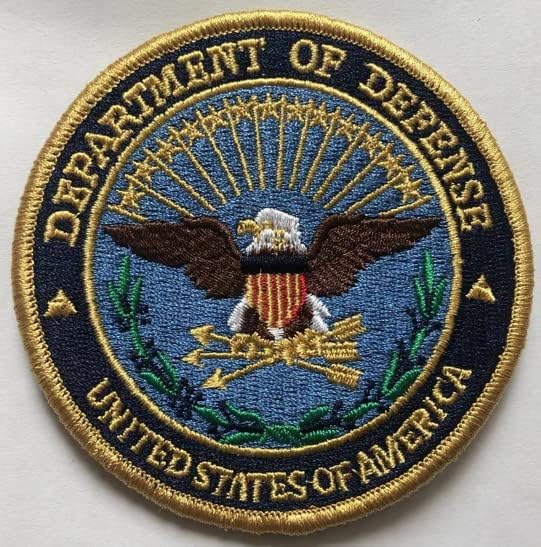 Amazon.com: Department of Defense Embroidered Patches for Embroidery ...