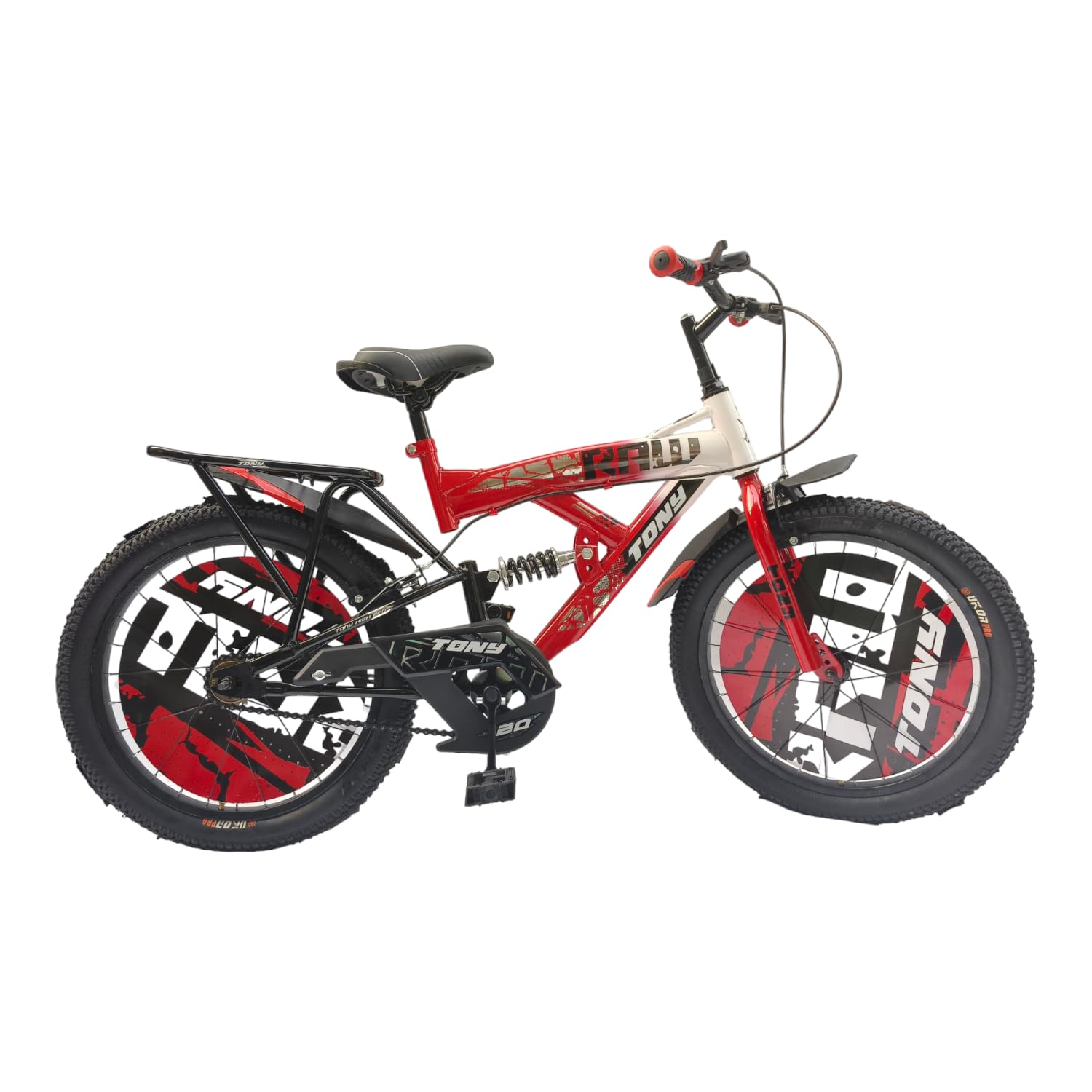 Buy TONY RAW Bicycles 20T Shocker Sports BMX Single Speed Kids Bicycle ...