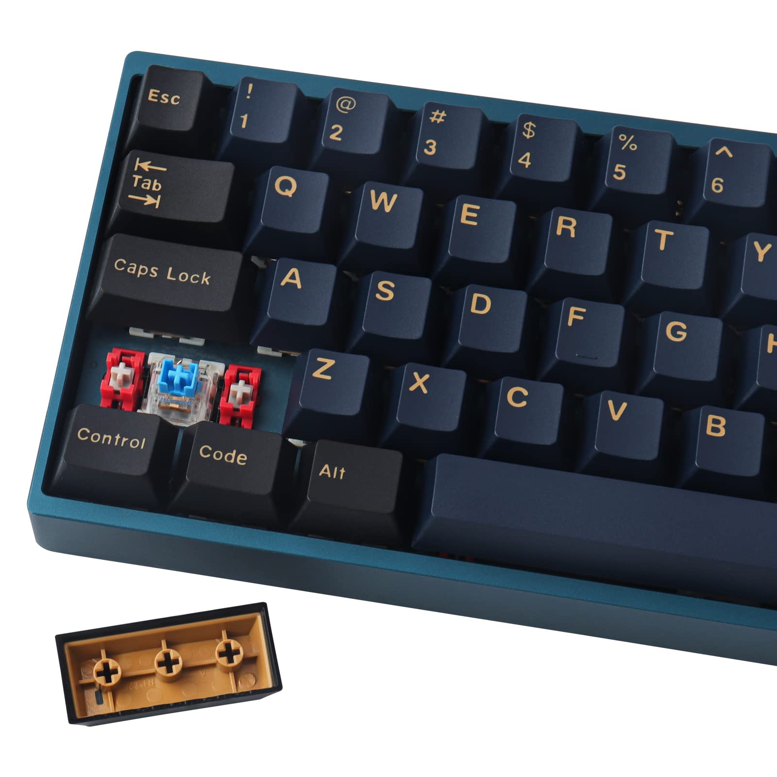 Buy Keycaps ABS Double- Cherry Profile ANSI Layout Custom Keycaps for ...