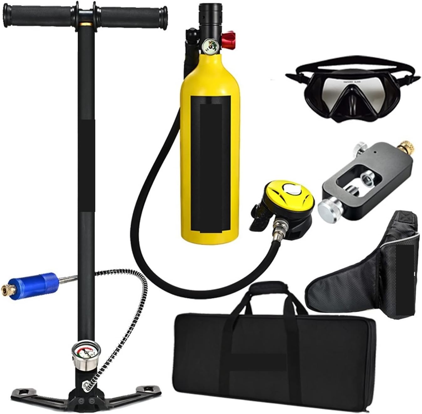 Amazon.com: Mini Scuba Tank Diving Gear Diving Cylinder Swimming ...