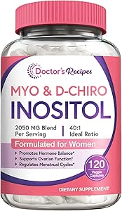 Amazon.com: Doctor's Recipes Inositol Supplement, Myo-Inositol & D ...
