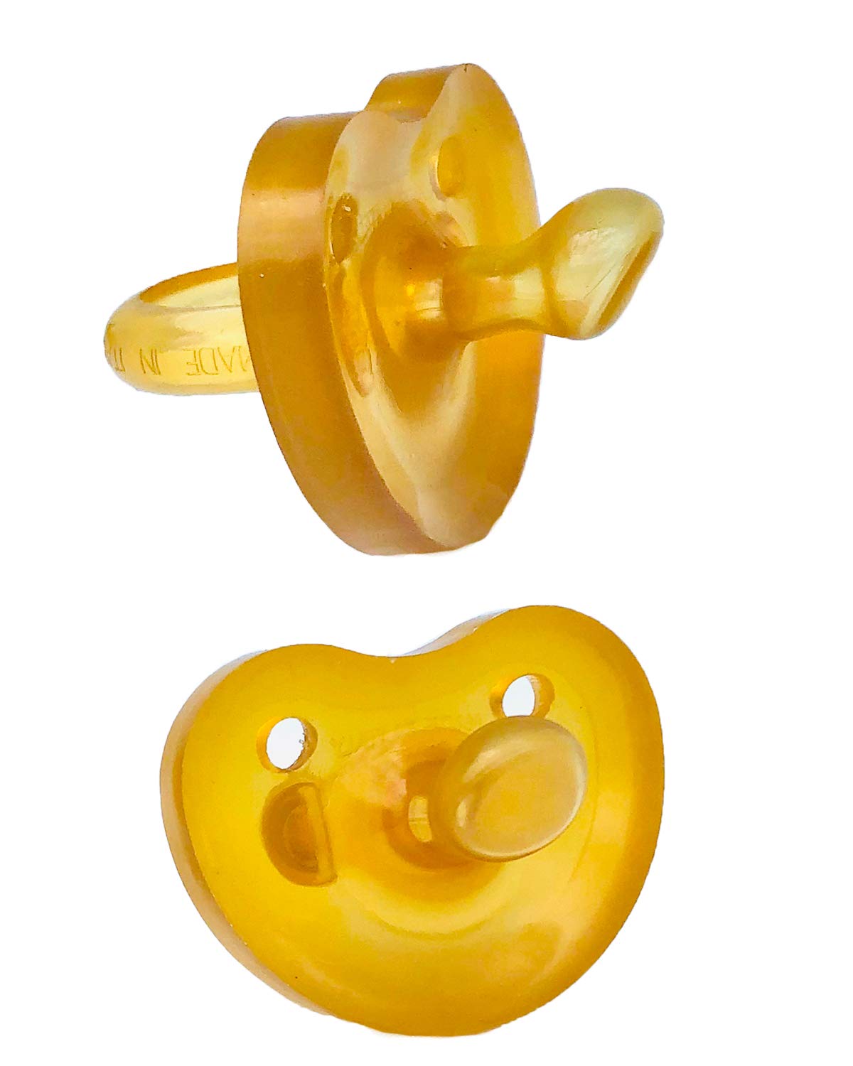 Amazon.com : Simply Rubber Pacifiers - Shorter Nipple - Less Gagging ...