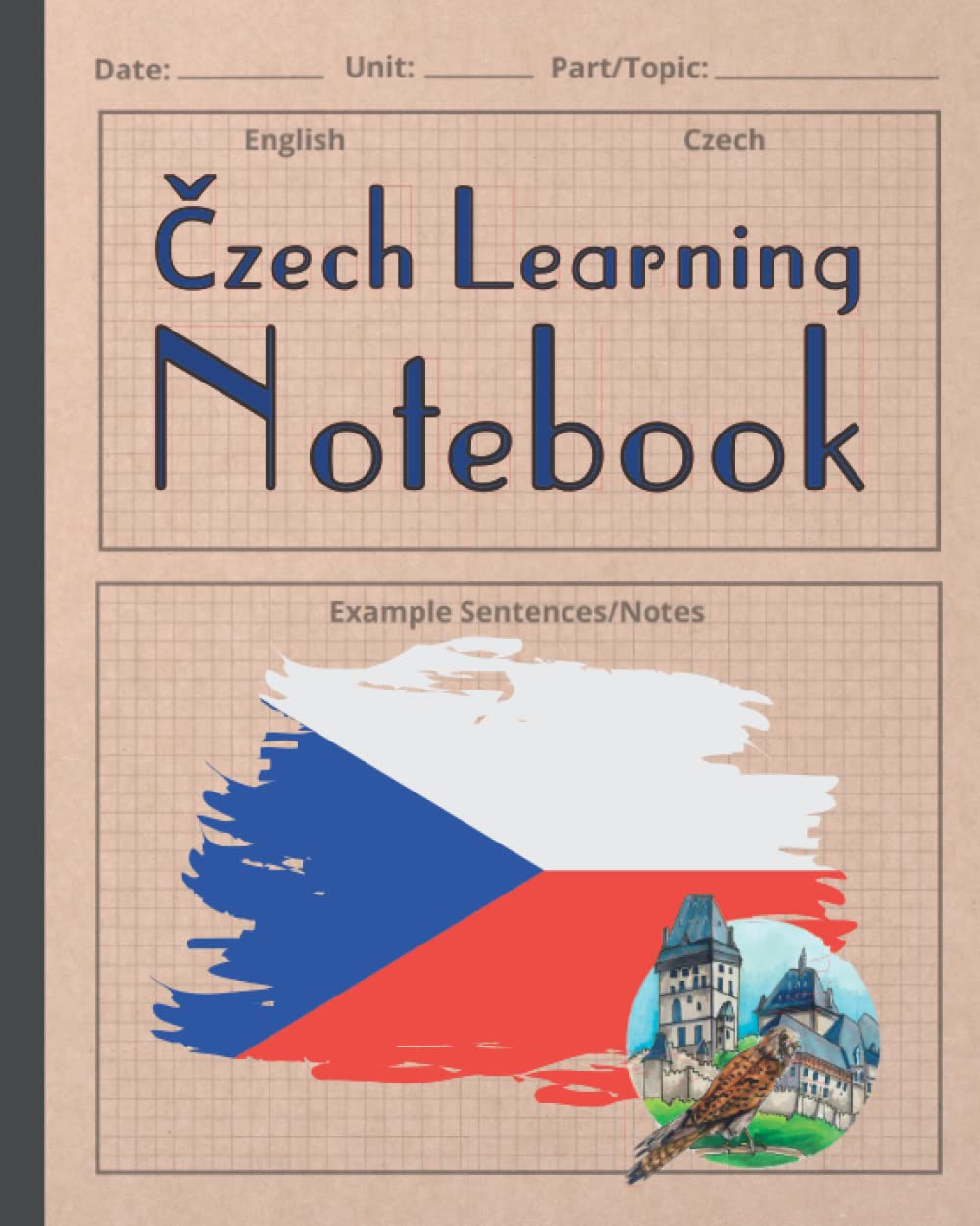 CZECH LEARNING NOTEBOOK: Vocabulary & Sentence Practice Book | Gifts ...