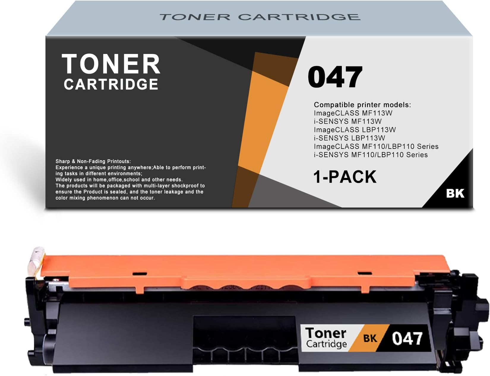 Amazon.com: HenceBuy 047 Compatible Toner Cartridge Replacement for ...