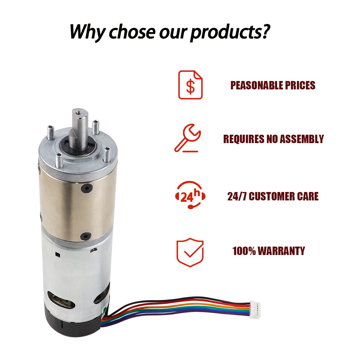 236575 RV in-Wall Slide-Out Motor (OEM), IG-42 (10mm) Motor Assembly ...