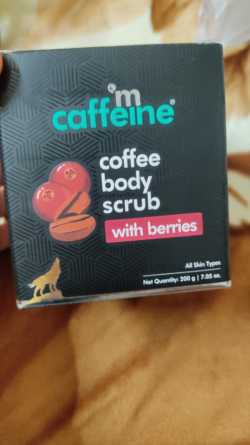 Buy mcaffeine Blueberry Breeze Body Scrub For Glowing Skin With Coffee ...