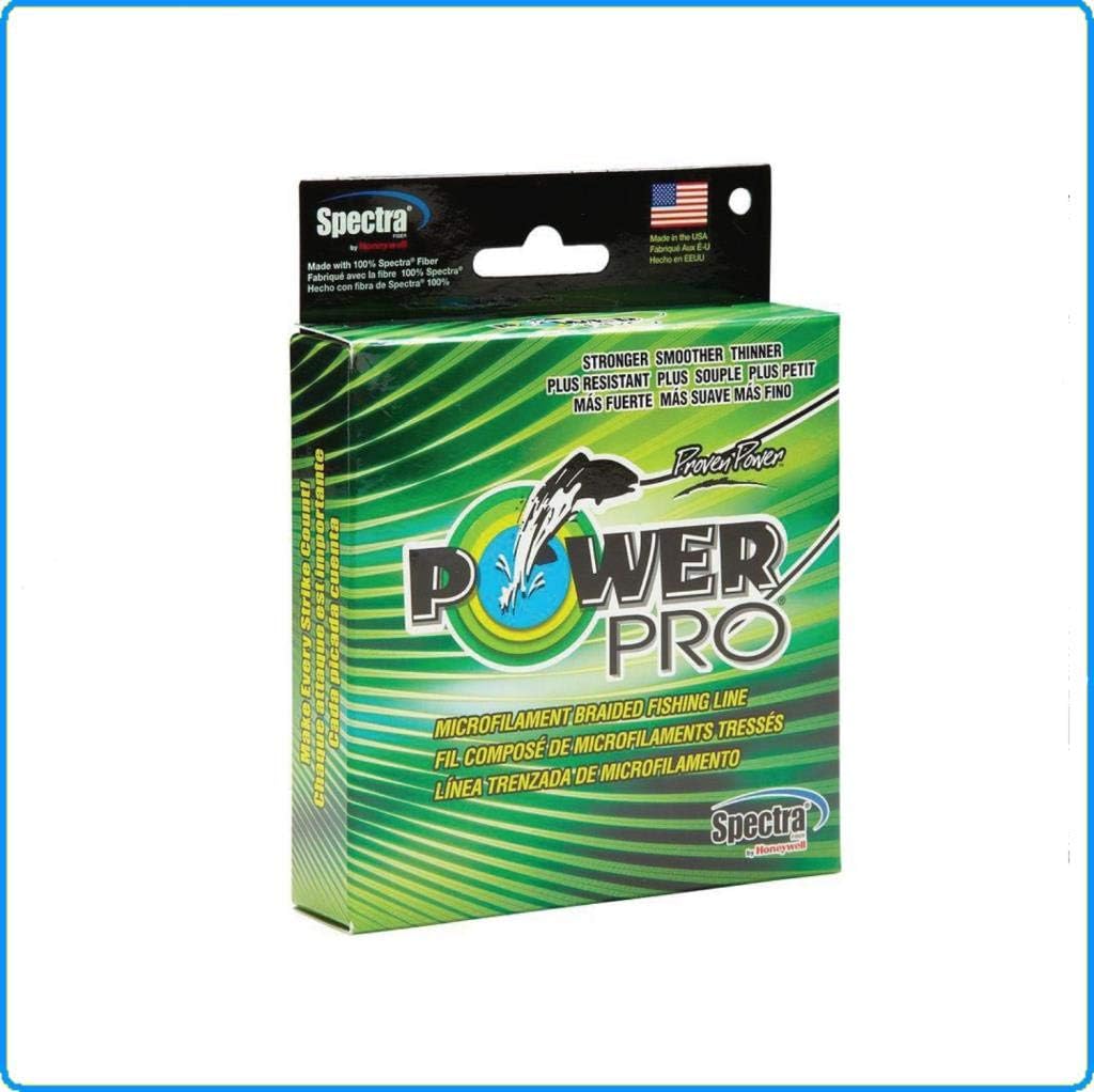Powerpro Line 135m 0.10mm 5kg Moss Green : Amazon.fr: Sports et Loisirs
