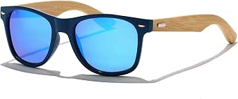 Amazon.com: Avocado Eyewear Laguna Bamboo Polarized ANSI Z80.3 Eco ...